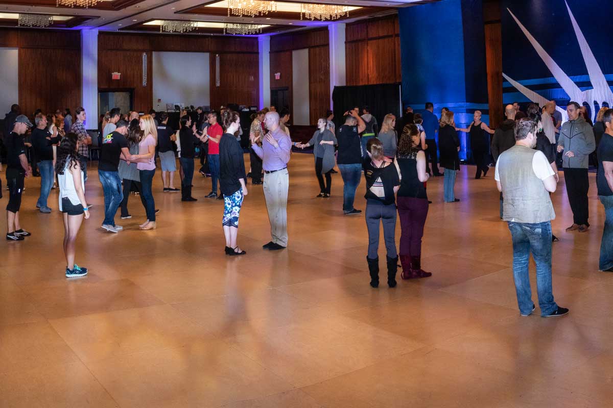 Dancers in workshop – Liberty Swing Dance Championships